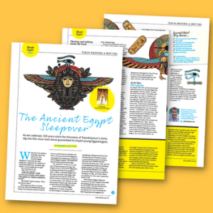 The Ancient Egypt Sleepover – KS2 cross-curricular activities - Teachwire