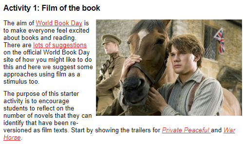 World Book Day – Best resources for secondary schools - Teachwire