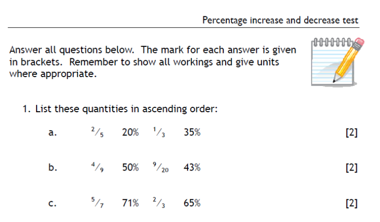 8 of the best percentage increase and decrease teaching resources for ...