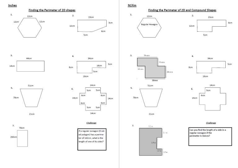 Area and perimeter – Best worksheets and ideas for KS1/2 maths - Teachwire