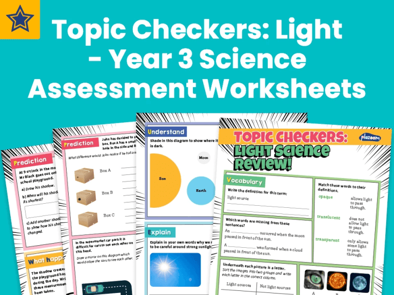 7 of the best light worksheets and resources for KS1 & KS2 science ...