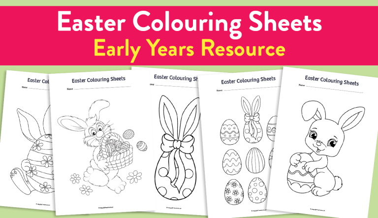 Easter colouring pages – Free colour-by-number printables - Teachwire