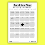 Start or end of year bingo – Free download for schools - Teachwire