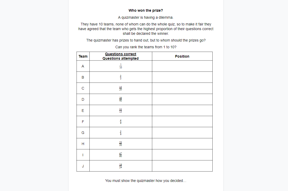 23 free fractions worksheets and resources for KS4 maths - Teachwire