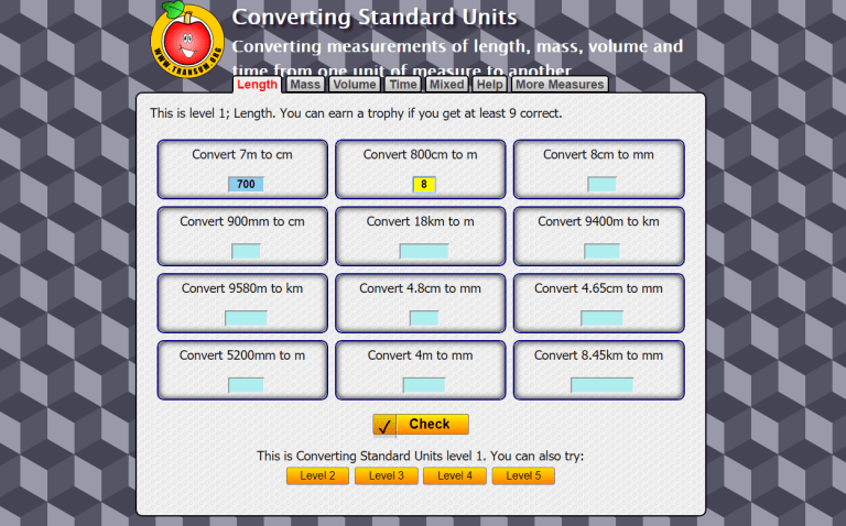 Converting measurements – Best worksheets and resources for KS2 maths ...