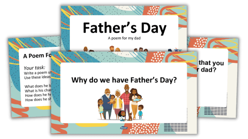 Father's Day Activities for Early Years and Primary - Teachwire