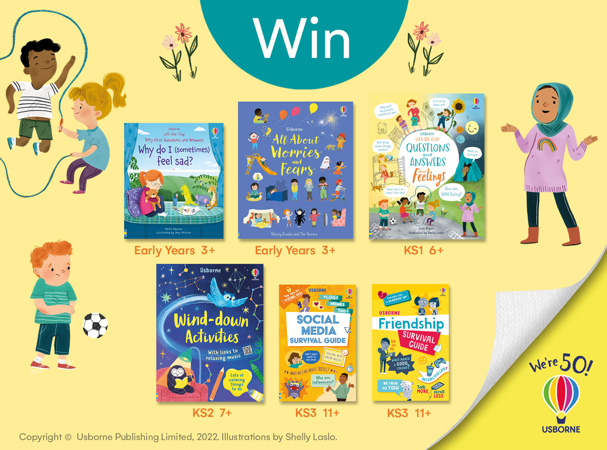 Win a bundle of books from Usborne - Teachwire