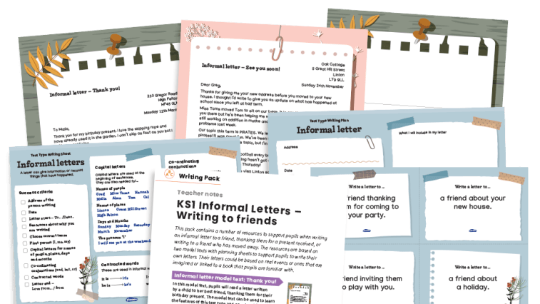 Letter writing – Best KS1 and KS2 examples, worksheets and resources ...