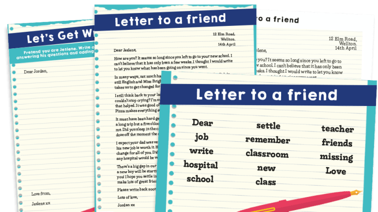 Letter writing – Best KS1 and KS2 examples, worksheets and resources ...