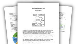 Early Career Framework – Expert mentoring is vital - Teachwire