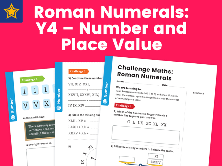 Roman numerals KS2 – Best resources for maths - Teachwire