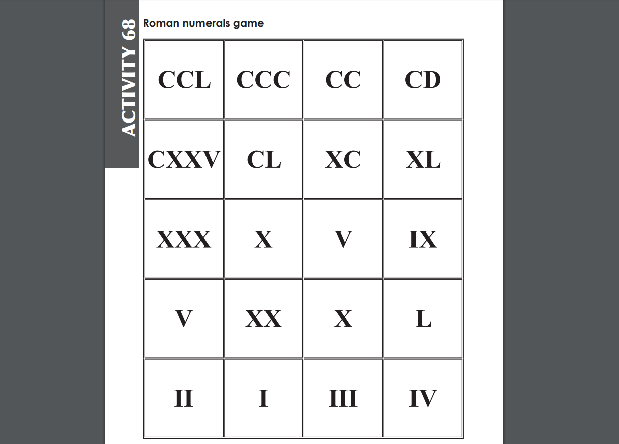 Roman numerals KS2 – Best resources for maths - Teachwire