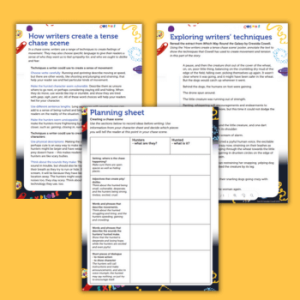 Examples of suspense writing KS2 – Exclusive Cressida Cowell WAGOLL