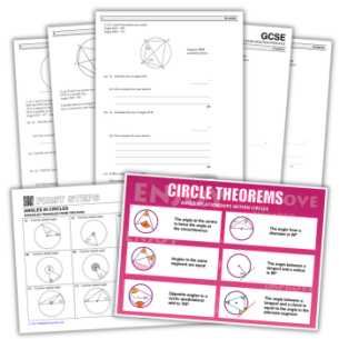 Circle theorems questions – KS3/4 worksheets and resources - Teachwire