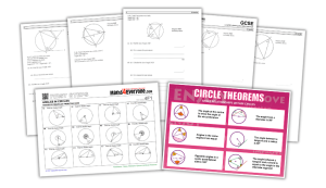 Circle theorems questions – KS3/4 worksheets and resources - Teachwire