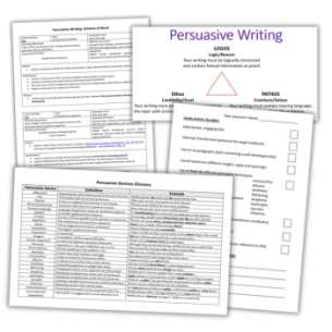 Persuasive writing – Full KS3/4 scheme and resources - Teachwire