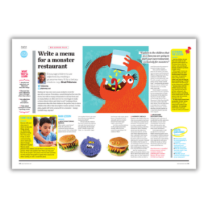 Adjectives KS2 – Write a menu for a monster restaurant - Teachwire