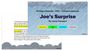 Cohesive devices – Contemporary Gothic story KS3 lesson plan - Teachwire