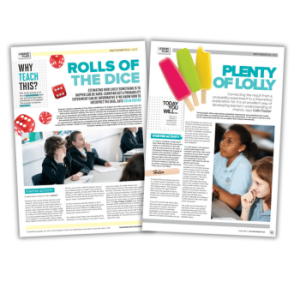 Probability KS3 – Dice-rolling and lolly sticks experiments - Teachwire