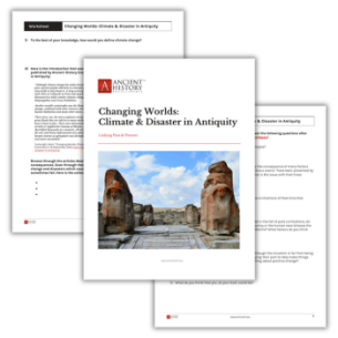 History of climate change – Linking antiquity and the present - Teachwire