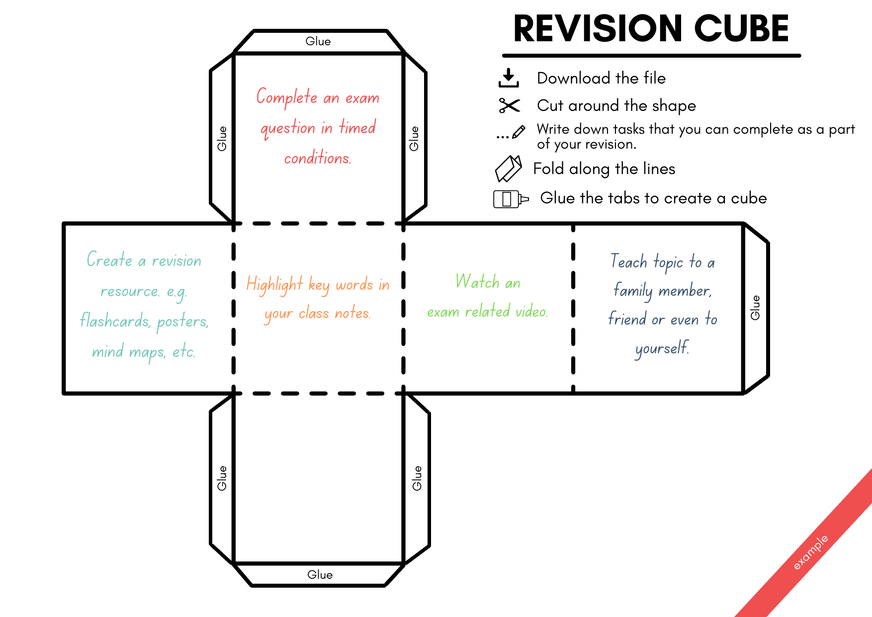 GCSE revision timetable template – Free printable PDF for Year 11 ...