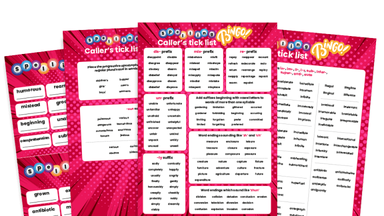 Year 3 and 4 spelling list – Worksheets, tests and more - Teachwire