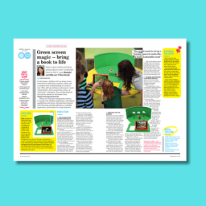 Green screen backdrop – KS2 lesson plan - Teachwire