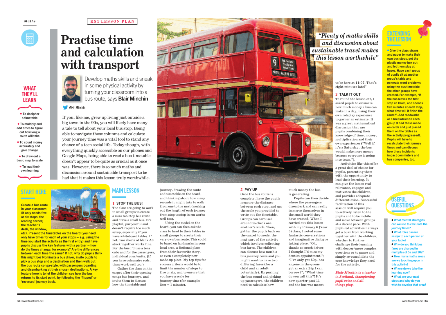 Best telling the time worksheets and games for KS1 Maths - Teachwire