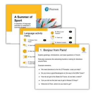 Sports in French and German – MFL activity PowerPoint - Teachwire