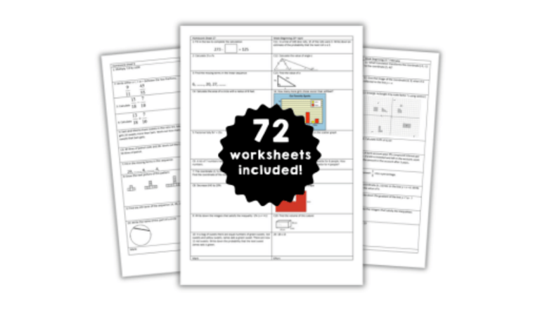Simultaneous equations questions – Top KS3/4 worksheets & lessons ...