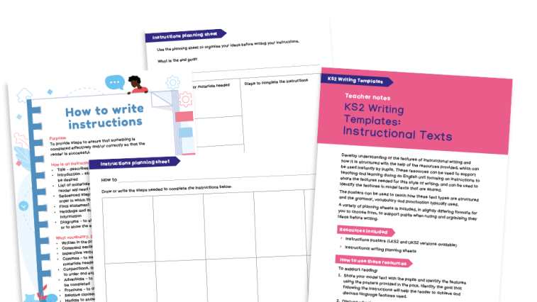 Instructional writing – Best resources for KS1 and KS2 - Teachwire