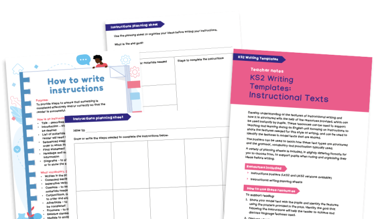 Instructional writing – Best resources for KS1 and KS2 - Teachwire