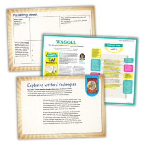WAGOLL Packs from Real Authors - Teachwire
