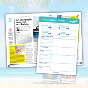 Human geography KS2 – Plan the ideal holiday - Teachwire