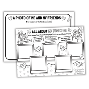 All about my friend worksheet – Free schools printable - Teachwire