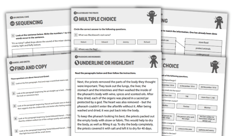 KS1 reading comprehension – Worksheets and resources - Teachwire