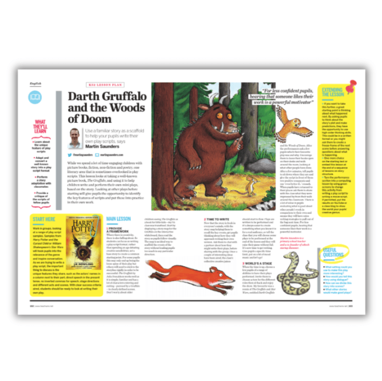 English KS1 & KS2 lessons & ideas