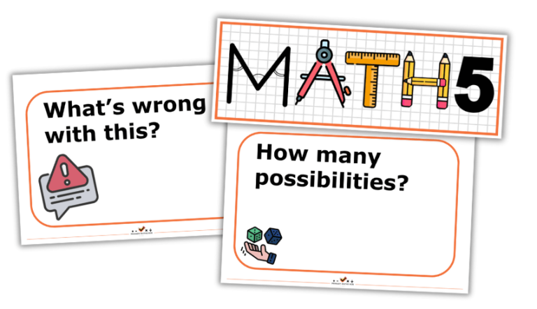 Maths display – Working wall elements, posters and clocks - Teachwire