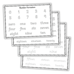 Number formation worksheets – Free 1 to 20 printable PDFs - Teachwire