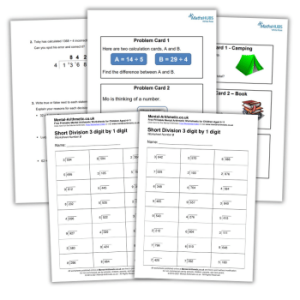 Short division worksheets – With and without remainders - Teachwire