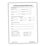 Partitioning – 3-digit number worksheet for KS2 - Teachwire
