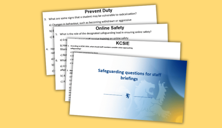 Safeguarding in schools – Key principles for every educator - Teachwire