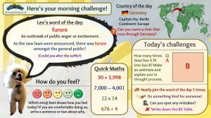 Morning Challenge – Free morning tasks for Years 1-6 - Teachwire