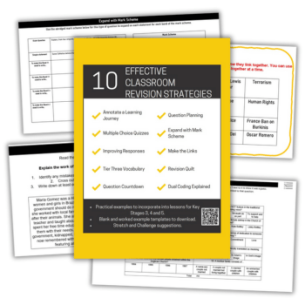 Revision techniques – Editable templates for 10 effective methods ...