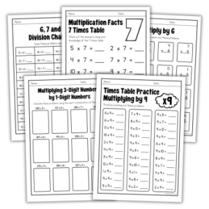 Year 4 maths worksheets – Free printable PDF bundle - Teachwire