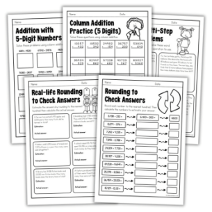 Year 5 maths worksheets – Free printable PDF bundle - Teachwire